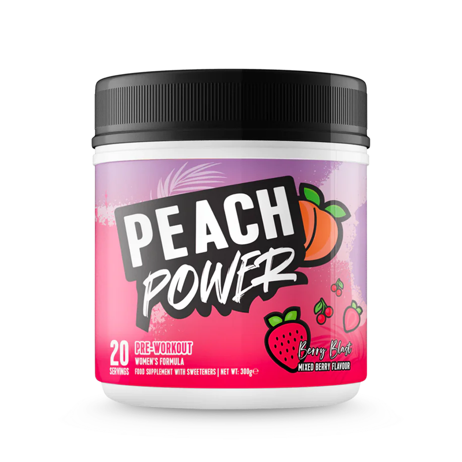 Peach Power Pre-workout Berry Blast